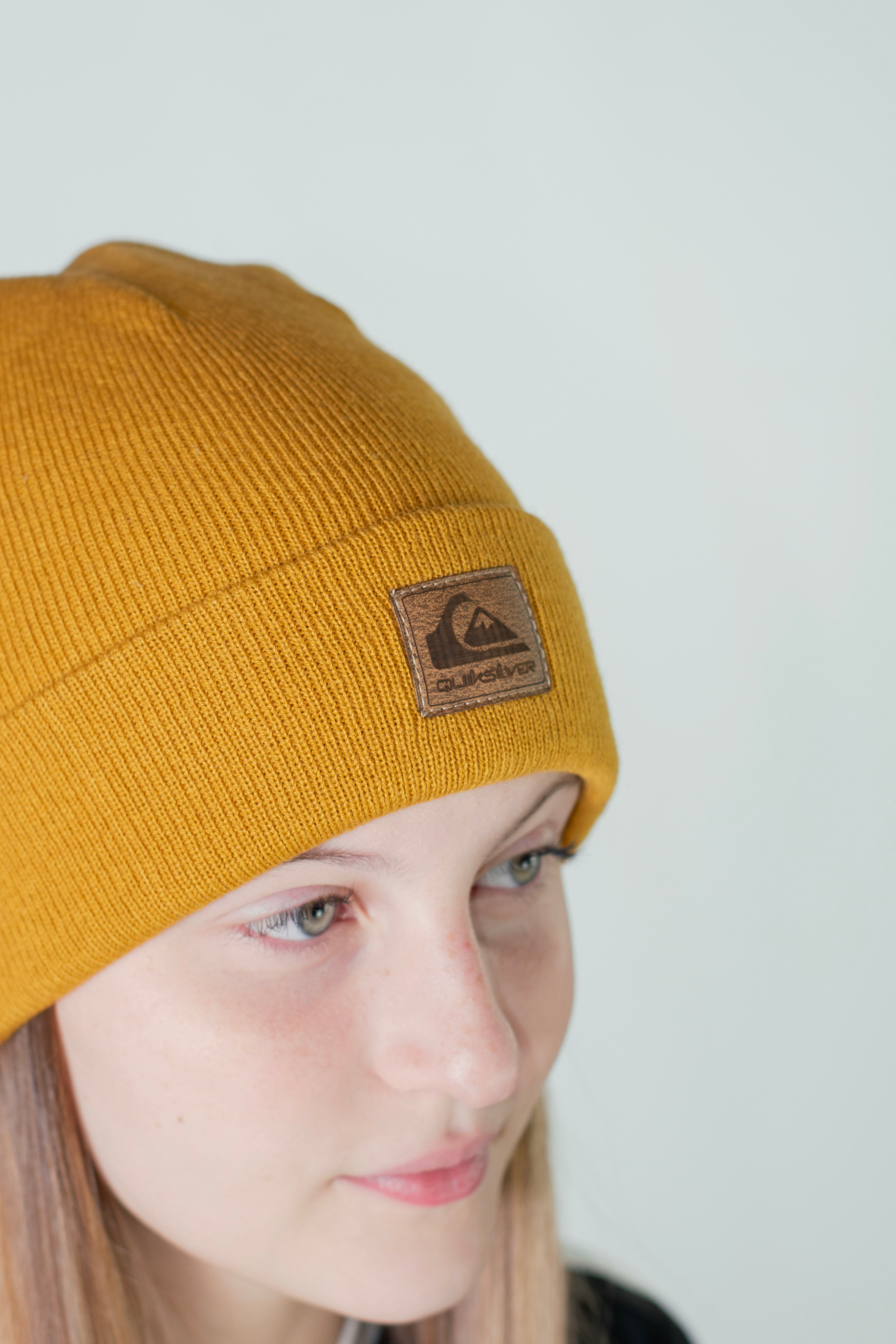 Gorro De Lana Quiksilver Performer Amarillo