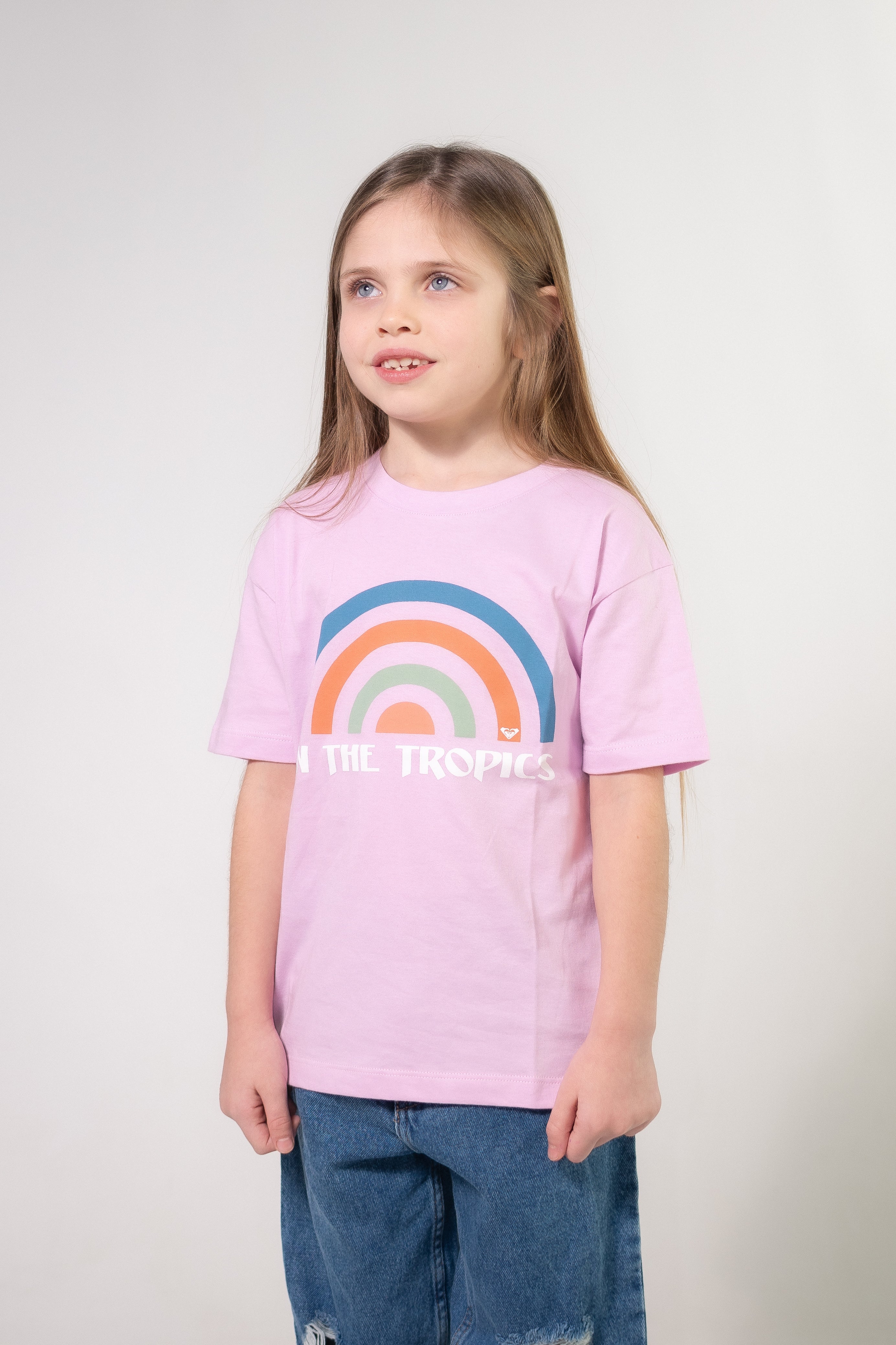Remera Roxy Kids Mc Rainbow Road (Lil)