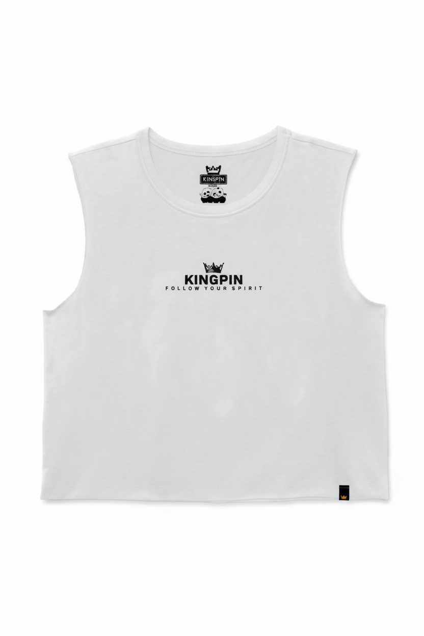 Remera Kingpin Wide Blanco