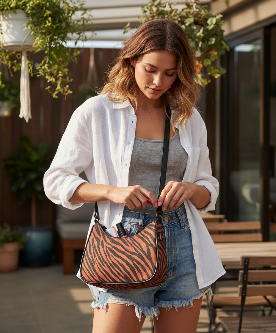 Cartera Rip Curl Sun Tribe Marron