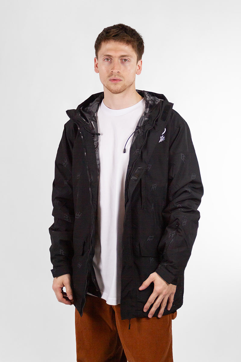 Campera De Nieve King Of Art H Unisex Nerf Black Importado 10 K