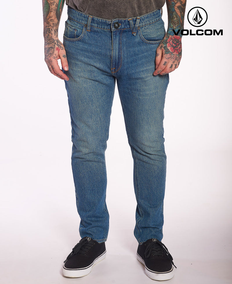 Jean Volcom Solver Azul